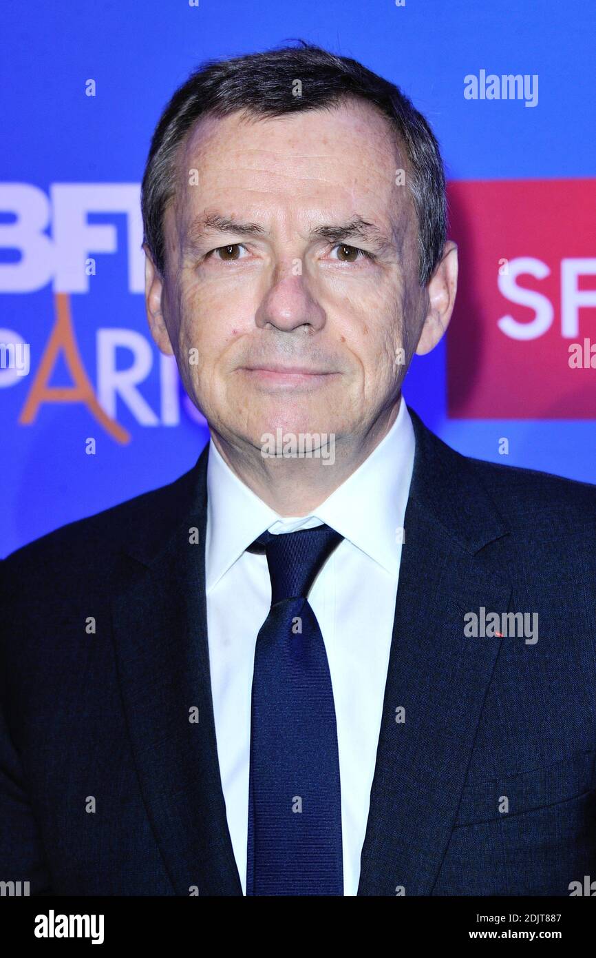 Alain Weill assiste au lancement de la chaine BFM Paris au Cafe de l ...