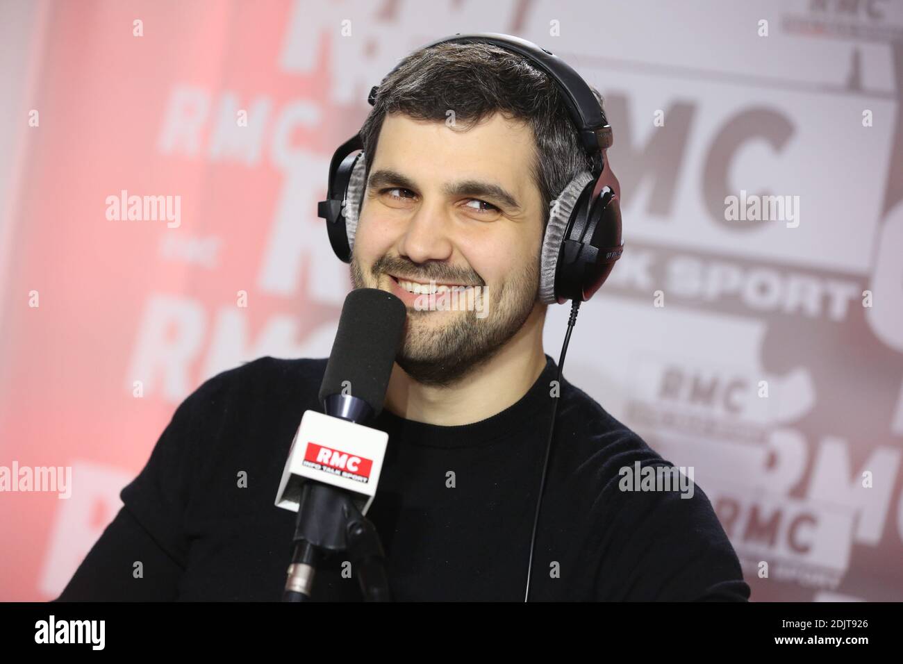 Exclusive - Jean-Louis Tourre at the 'Team Duga' talk show on RMC Radio ...