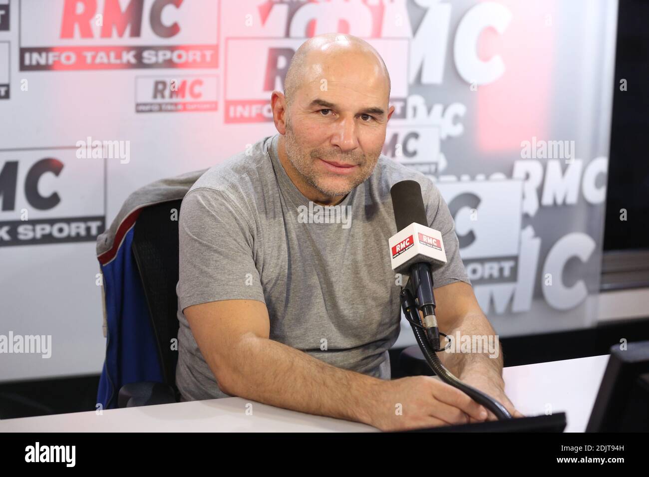 Exclusive - Vincent Moscato at the 'Super Moscato Show' talk show on ...