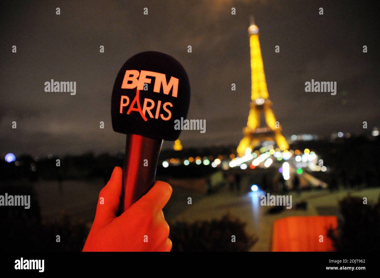 Lancement de la chaine BFM Paris au Cafe de l'Homme a Paris, France le ...