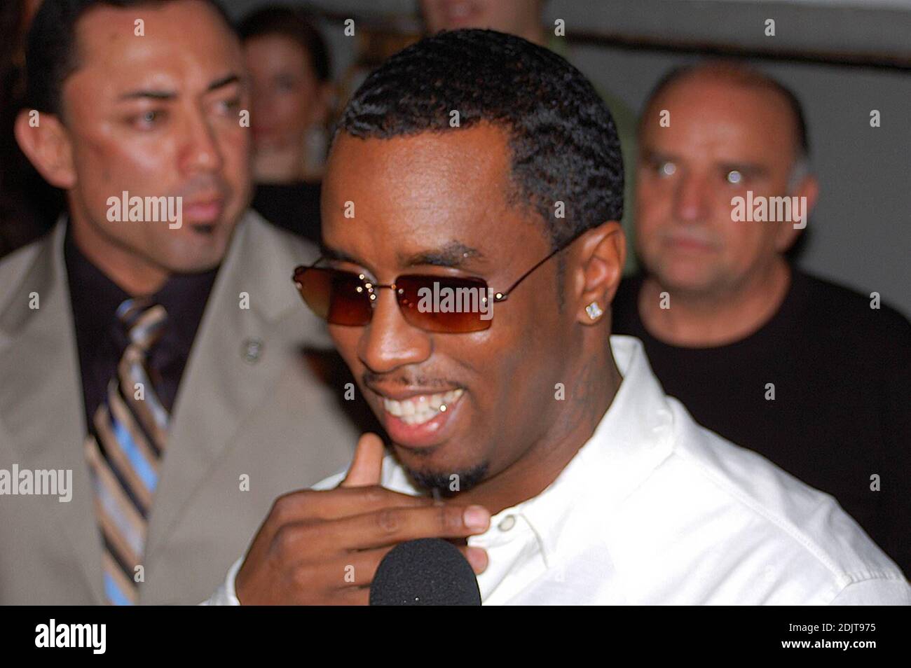 Party to celebrate Diddy's cover shot of the November issue of Ocean ...