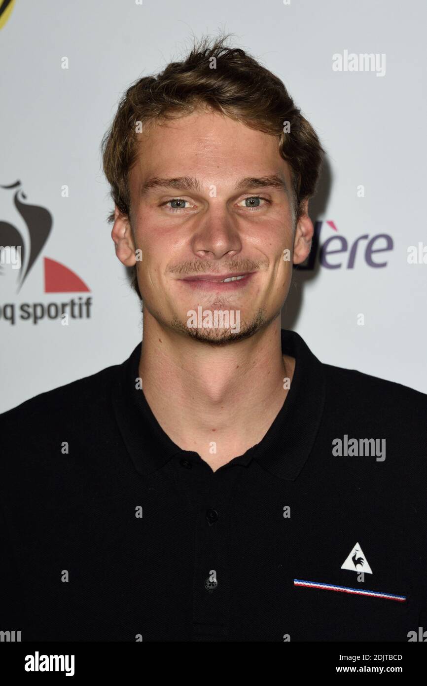 Yannick Agnel assiste au gala de l'association Fete Le Mur de Yannick ...