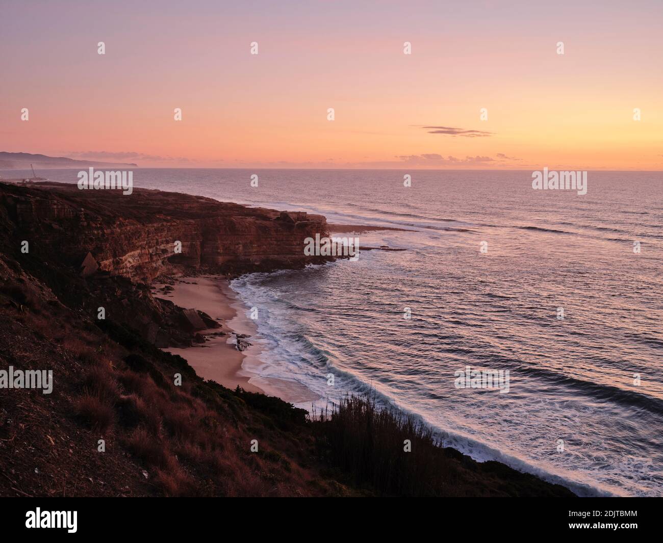 Praia do AlibabÃ¡ beach at dusk Stock Photo - Alamy