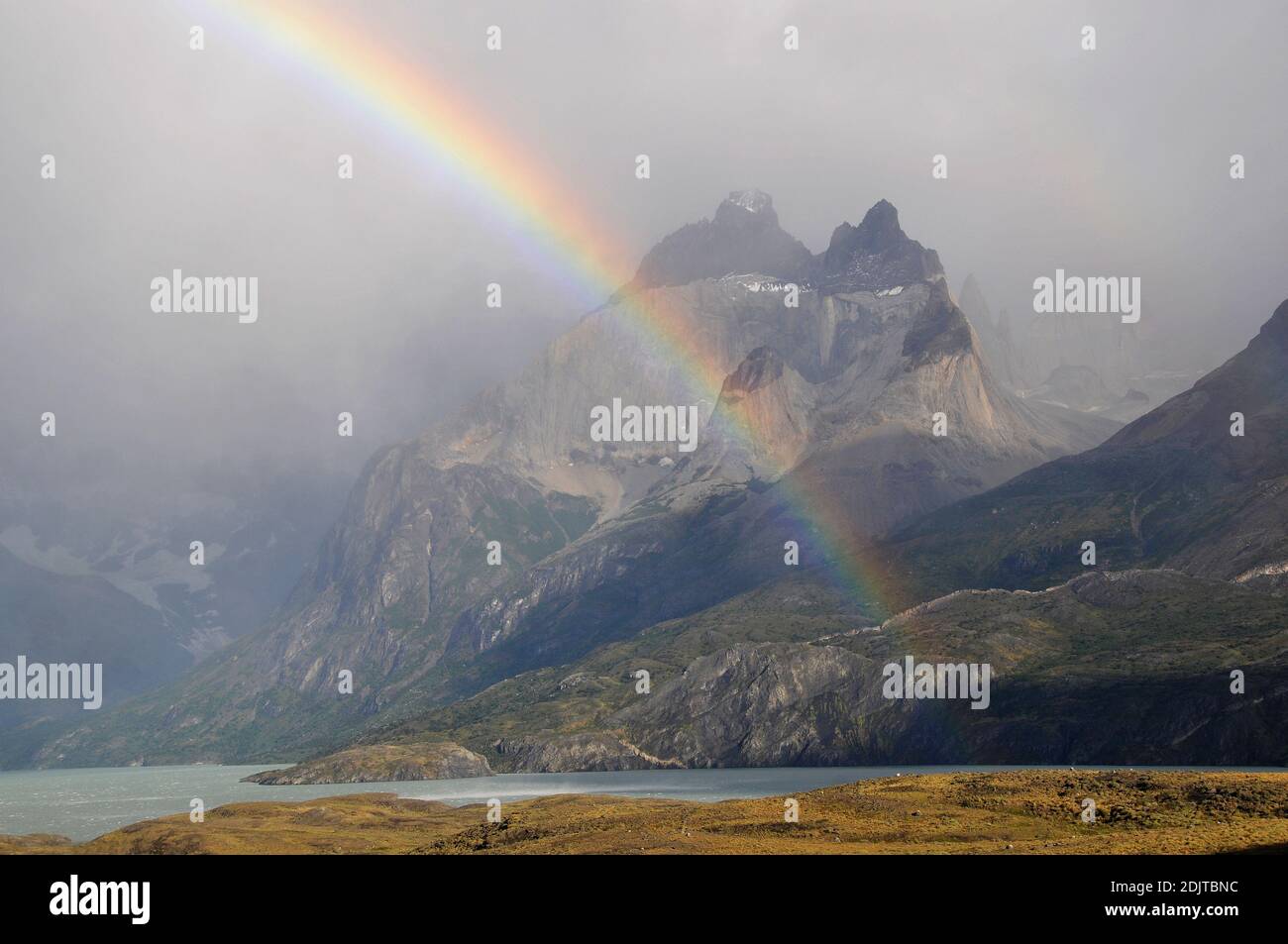 South America, Chile, Xll Region, Patagonia, Torres del Paine National ...