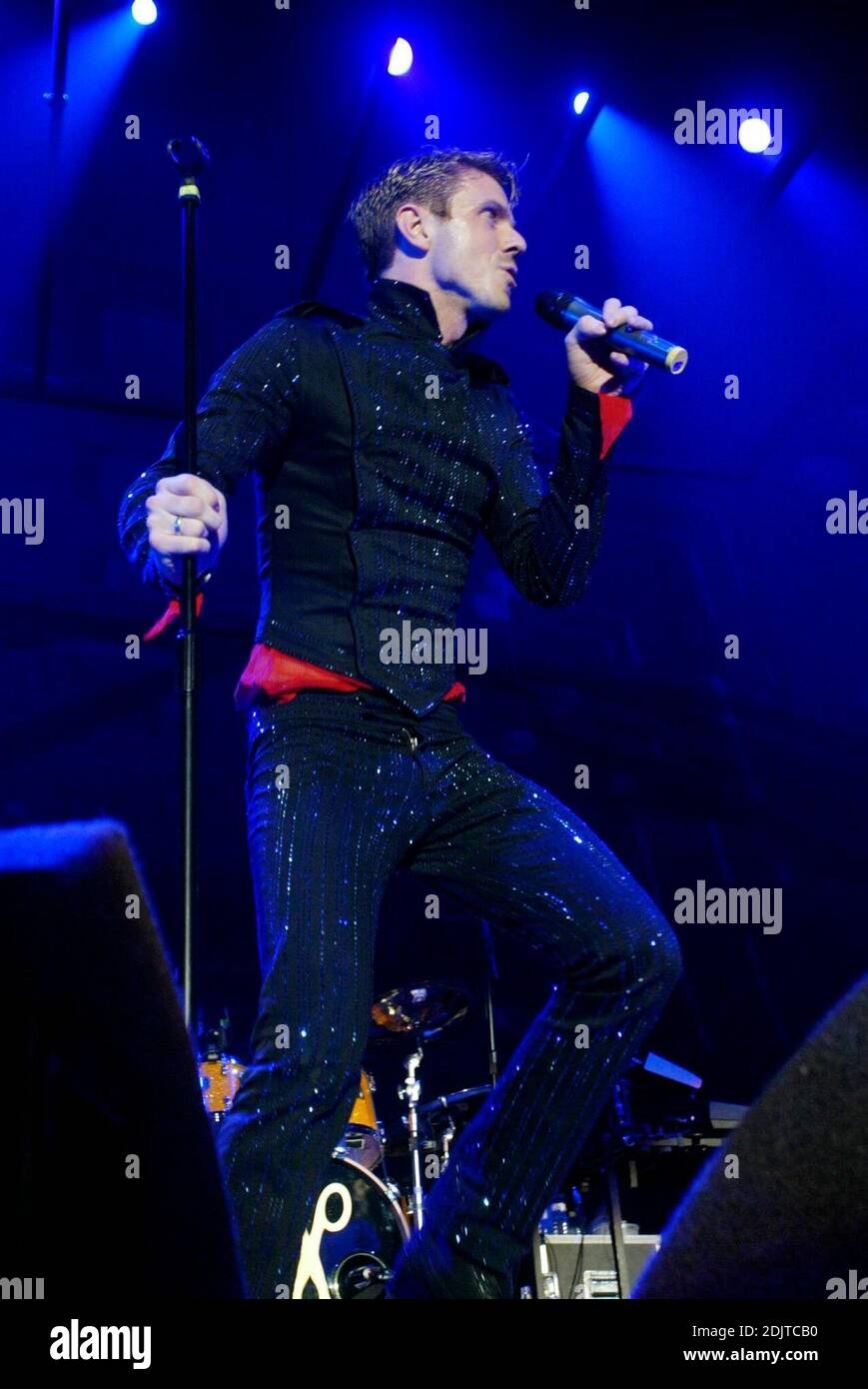 Scissor Sisters Jake Shears performing at Wembley Arena, Wembley UK 11 ...