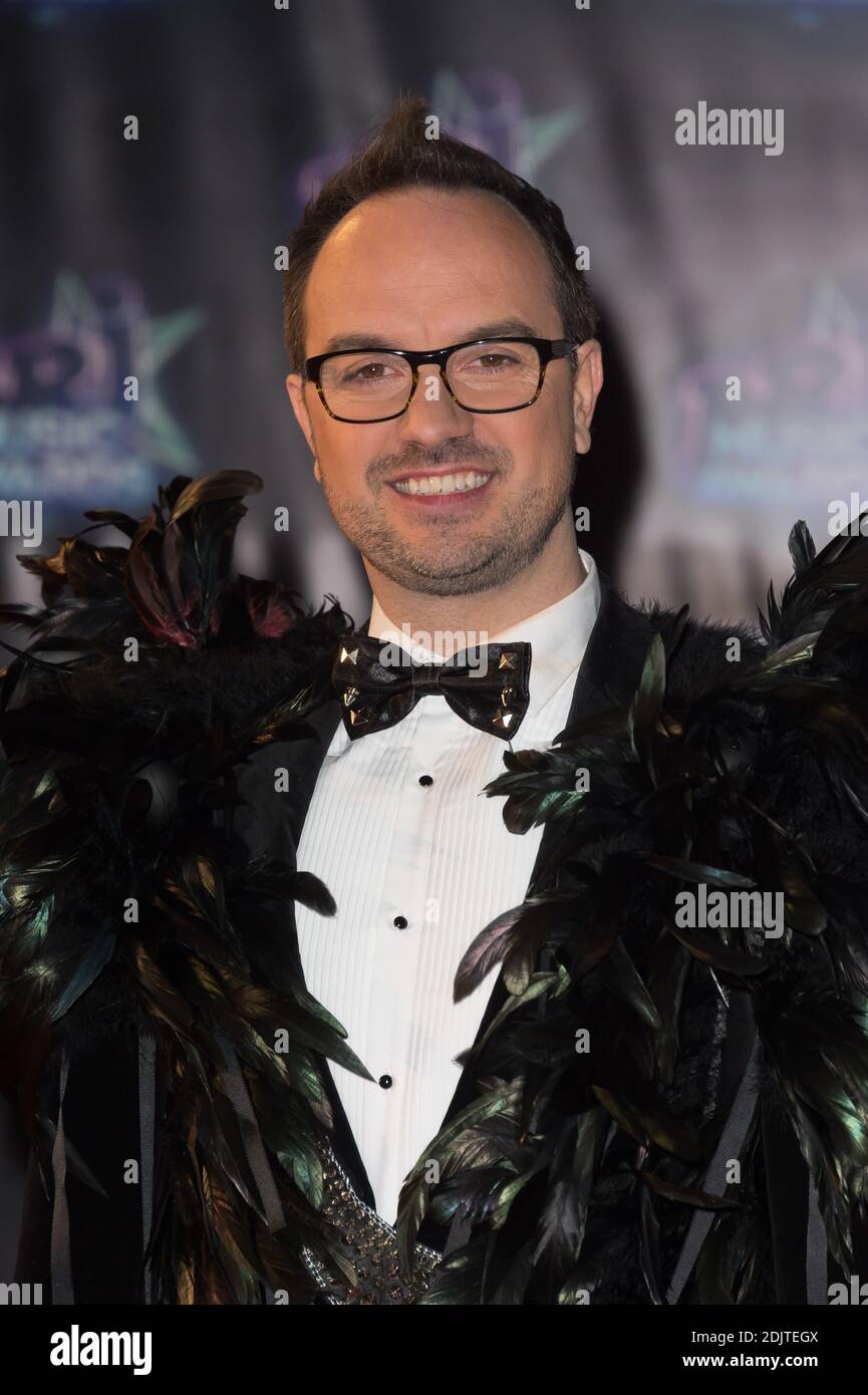 Jarry arriving to the 18th NRJ Music Awards ceremony held at the Palais ...