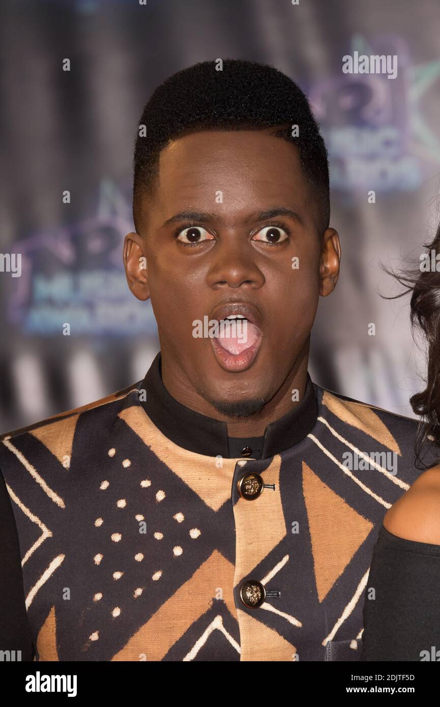 Black M arriving to the 18th NRJ Music Awards ceremony held at the ...