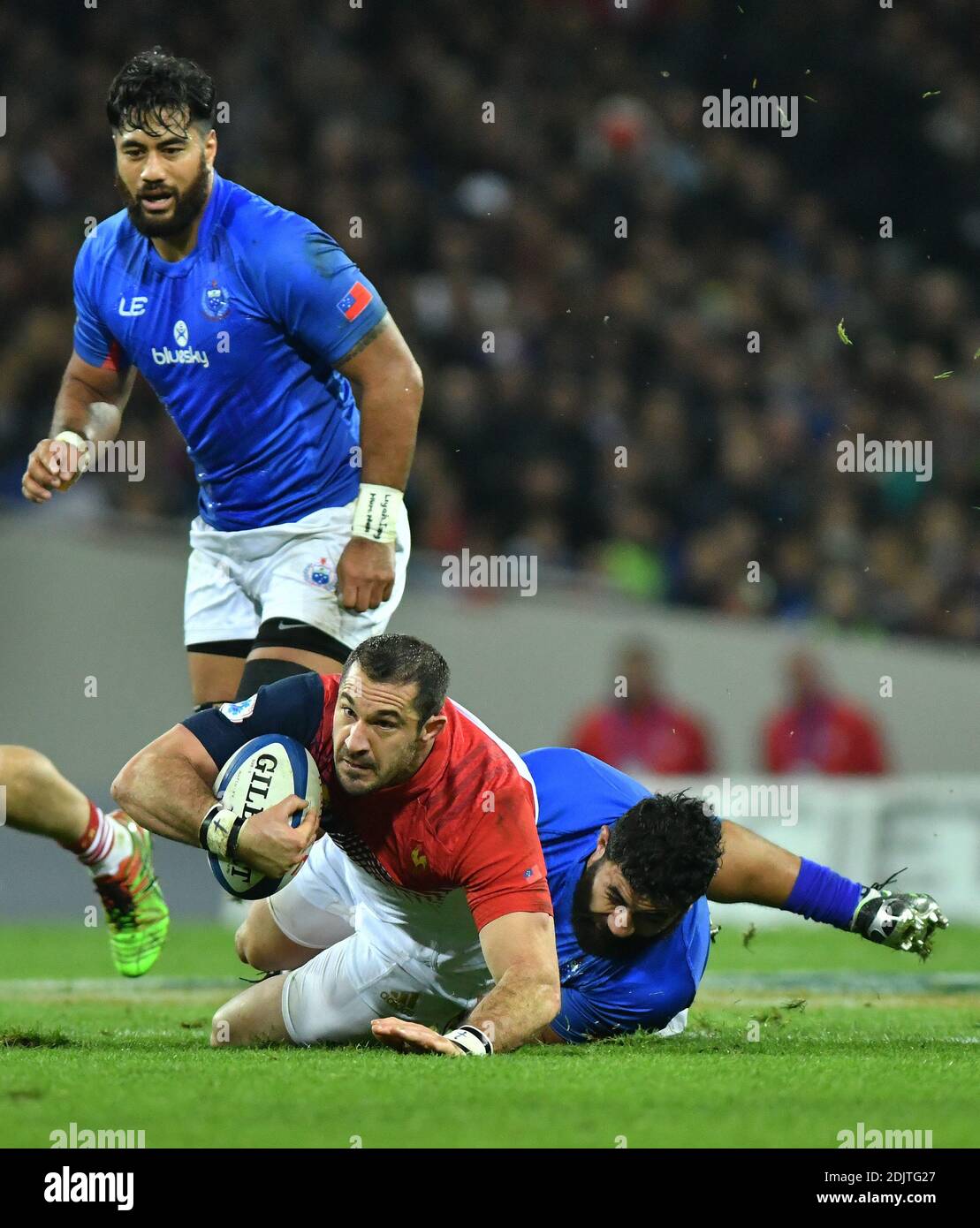 Scott Spedding from France during the Rugby International Test match ...