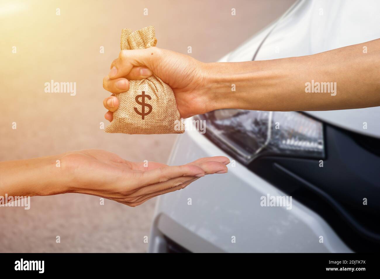 Selling body for money hi-res stock photography and images - Alamy