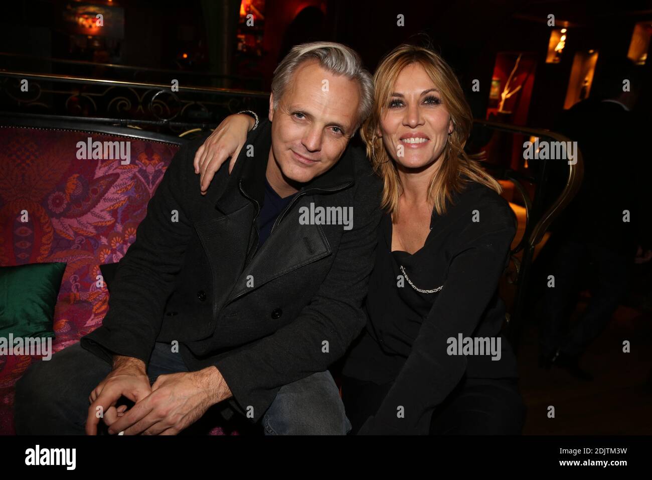 Mathilde Seigner et son mari Mathieu Petit a l'after party du film Les ...
