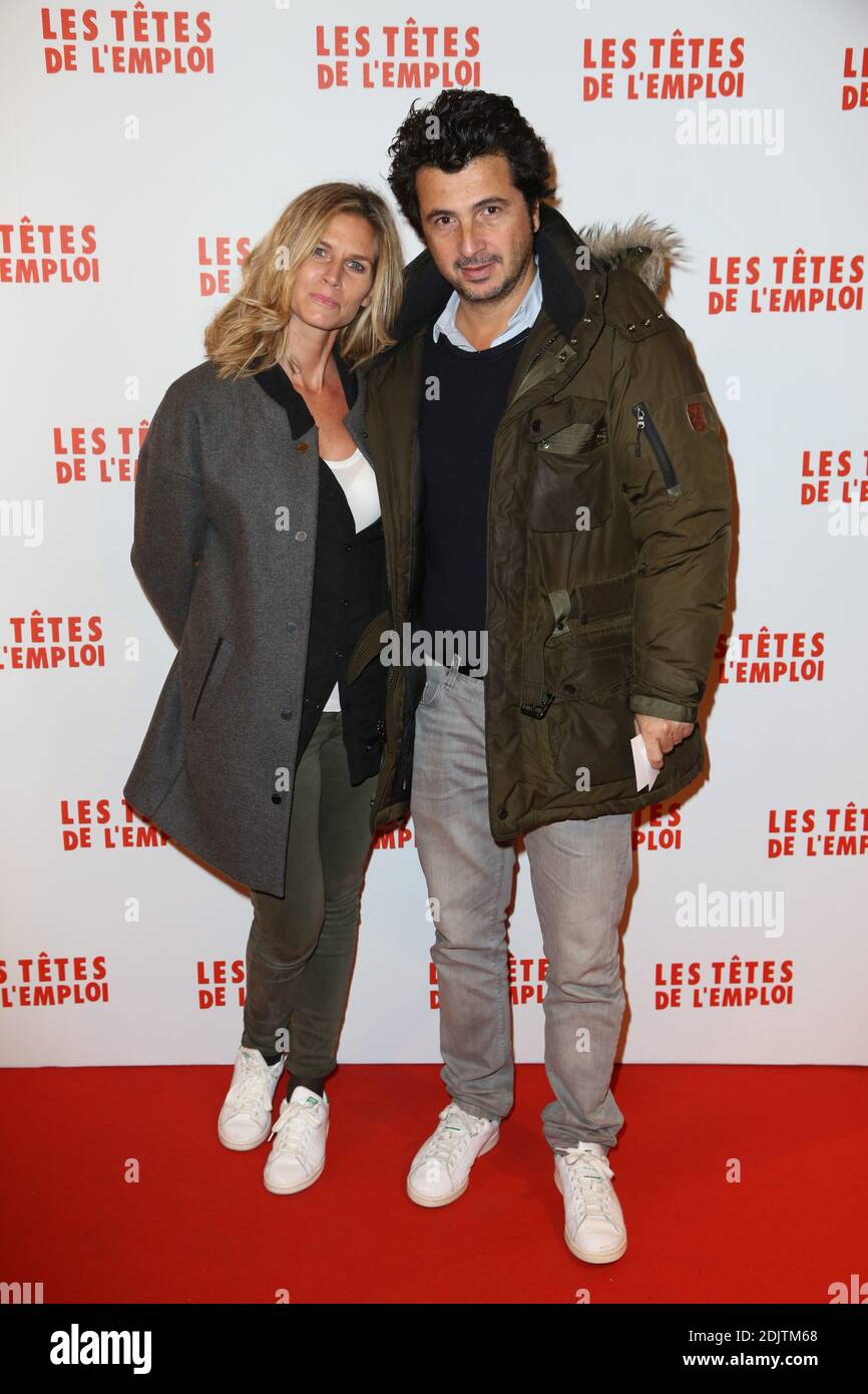 Sarah Lelouch et son mari David Marouani a la premiere du film Les ...