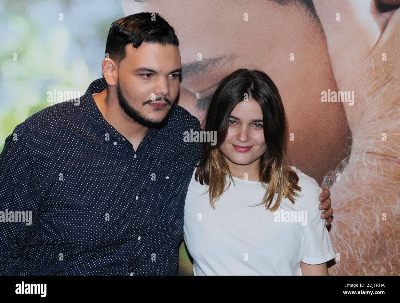 Sadek, Louise Grinberg attending the Tour de France premiere directed ...