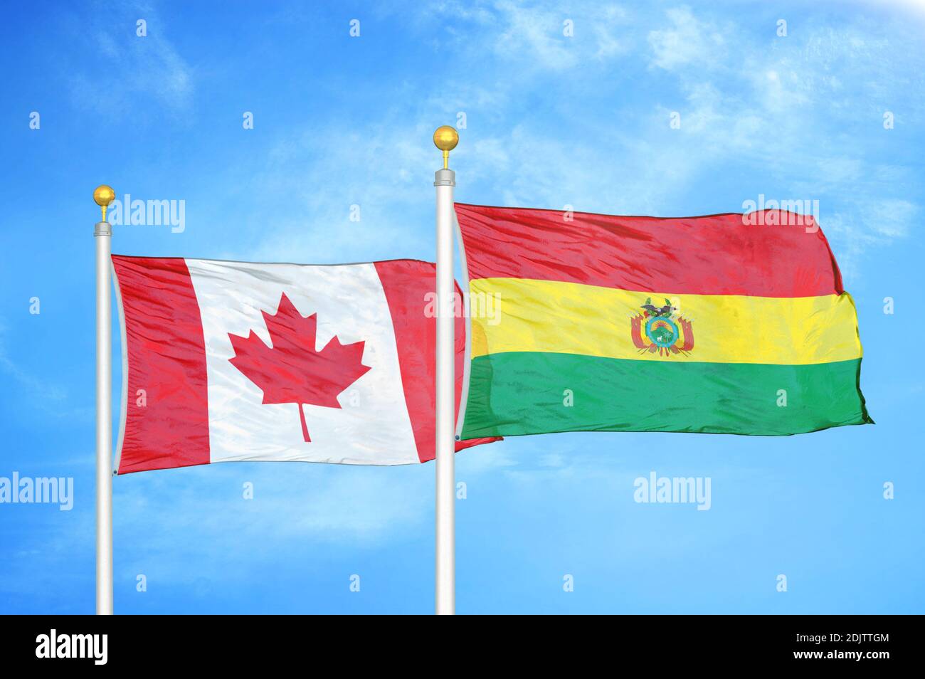 Bolivia canada conflict hi-res stock photography and images - Alamy