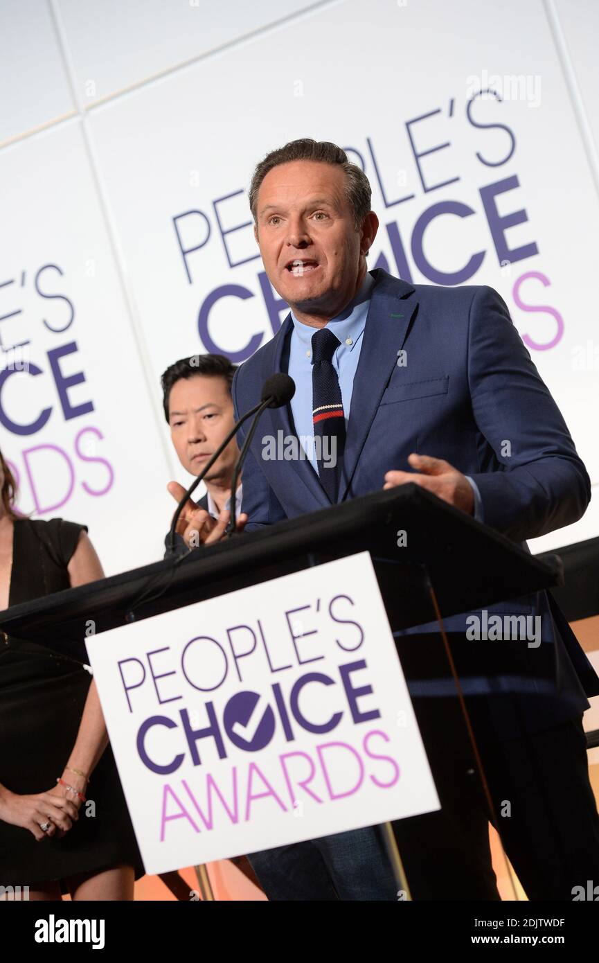 Mark Burnett attends the People's Choice Awards Nominations Press ...