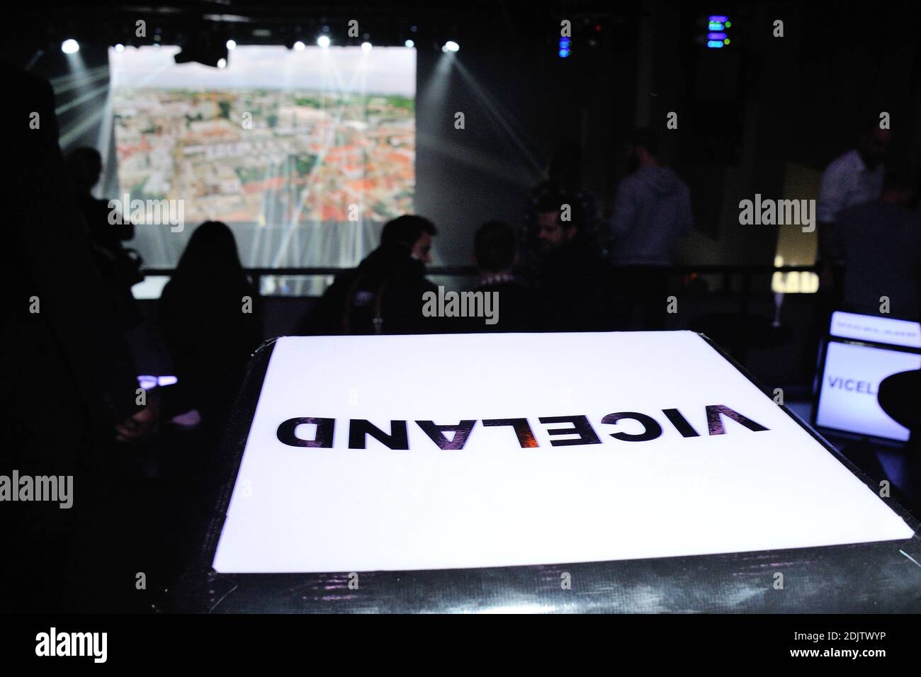 Exclusive. General atmosphere during the launching of Viceland, the TV ...