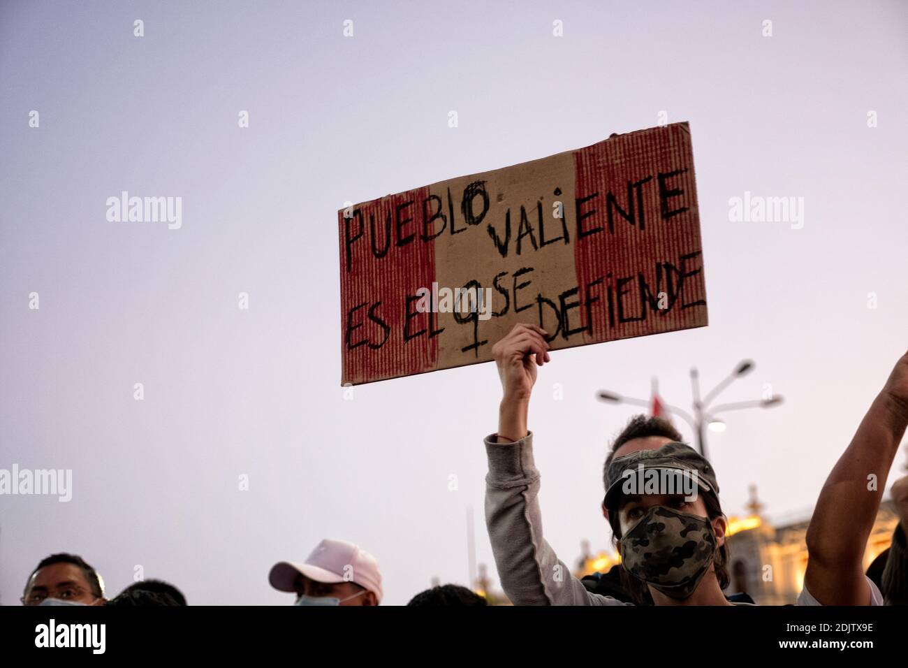 Marcha de Protesta. Lima, Peru Stock Photo - Alamy