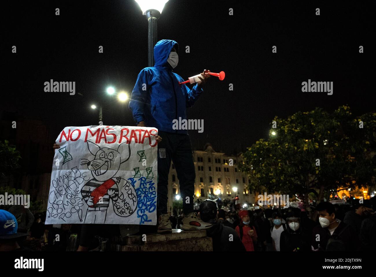 Marcha de Protesta. Lima, Peru Stock Photo - Alamy