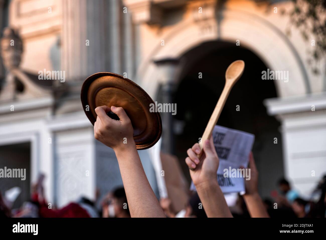 Marcha de Protesta. Lima, Peru Stock Photo - Alamy