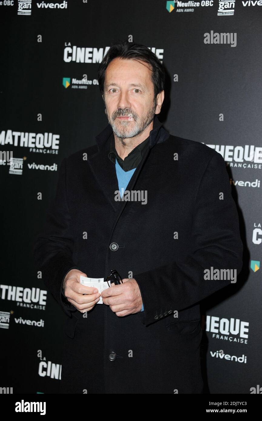 Actor Jean-Hugues Anglade arriving to the tribute to director Patrice ...
