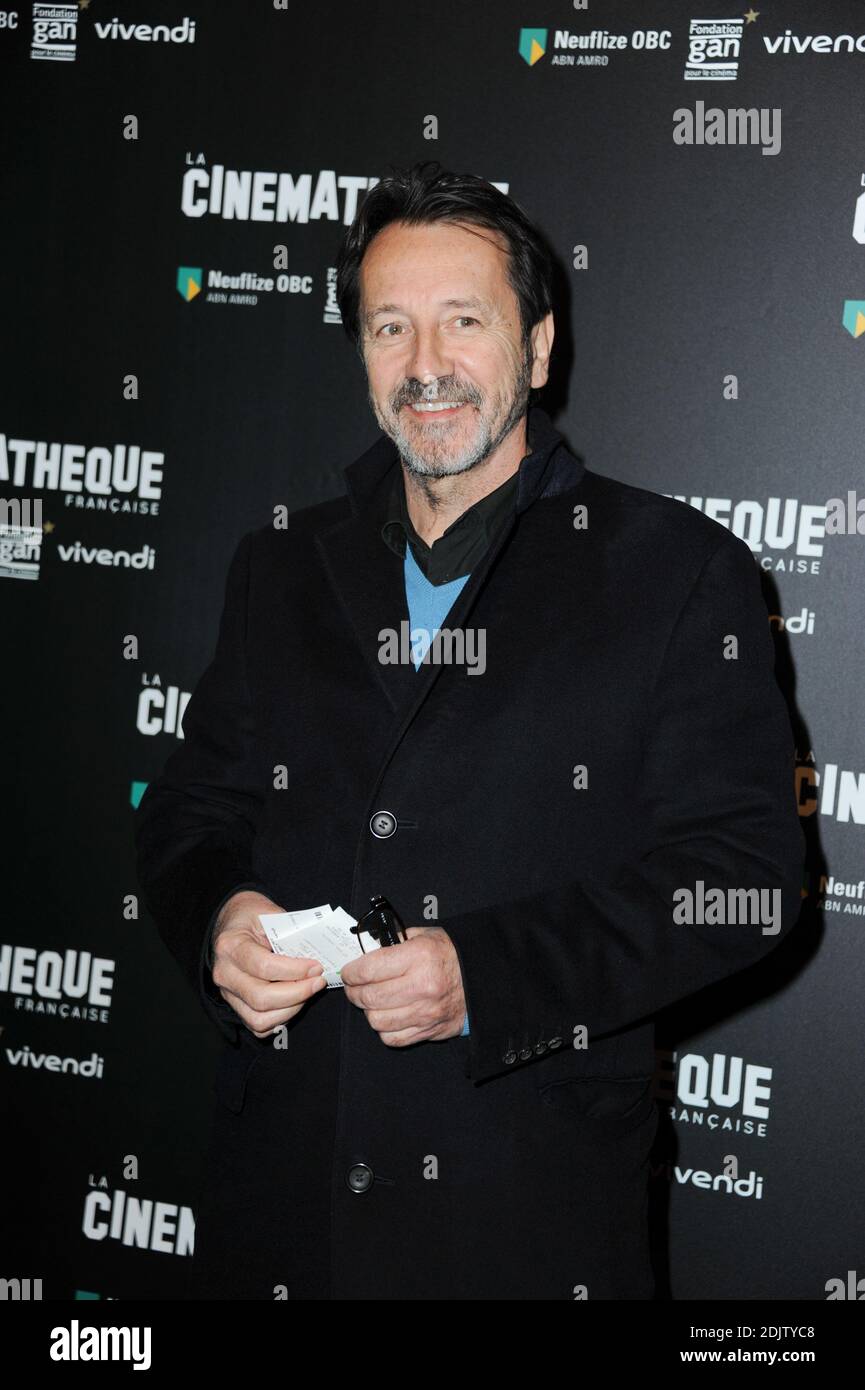Actor Jean-Hugues Anglade arriving to the tribute to director Patrice ...