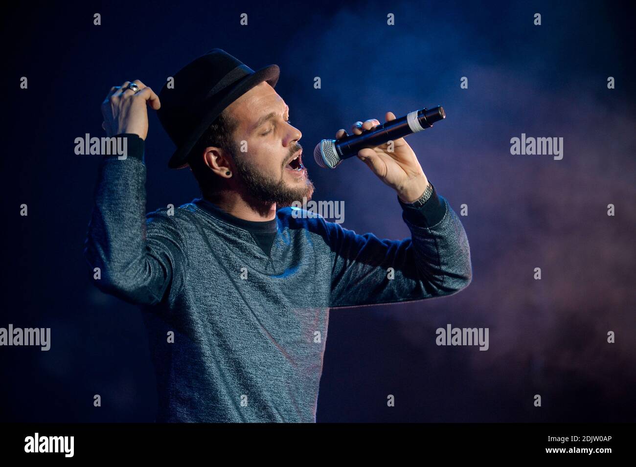 Claudio Capeo performs on stage during the Scoop Live concert at ...