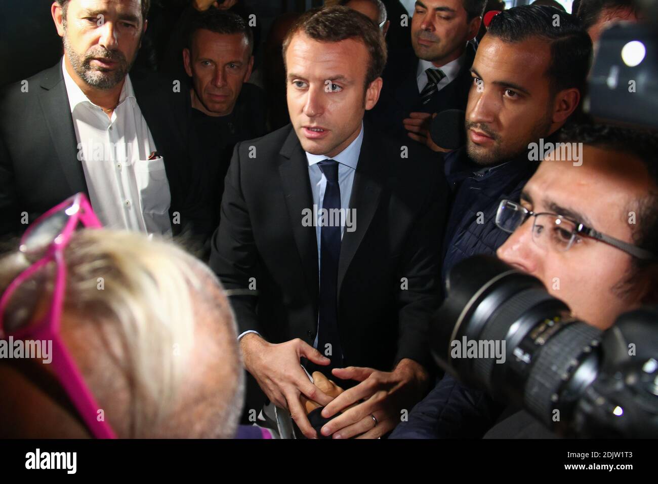 Former French Economy Minister and candidate for the 2017 presidential ...