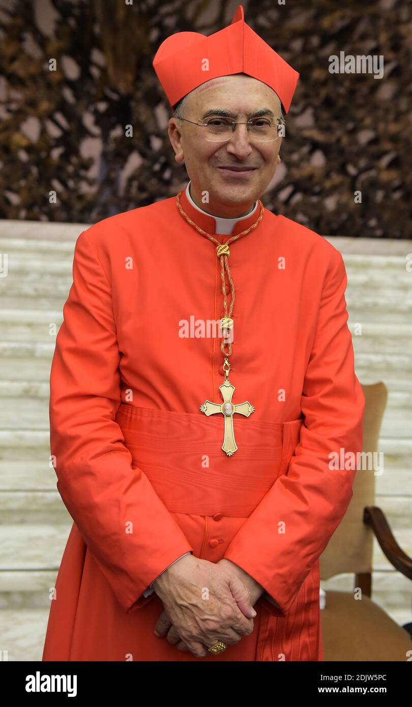 Cardinal when he attends consistory hi-res stock photography and images ...