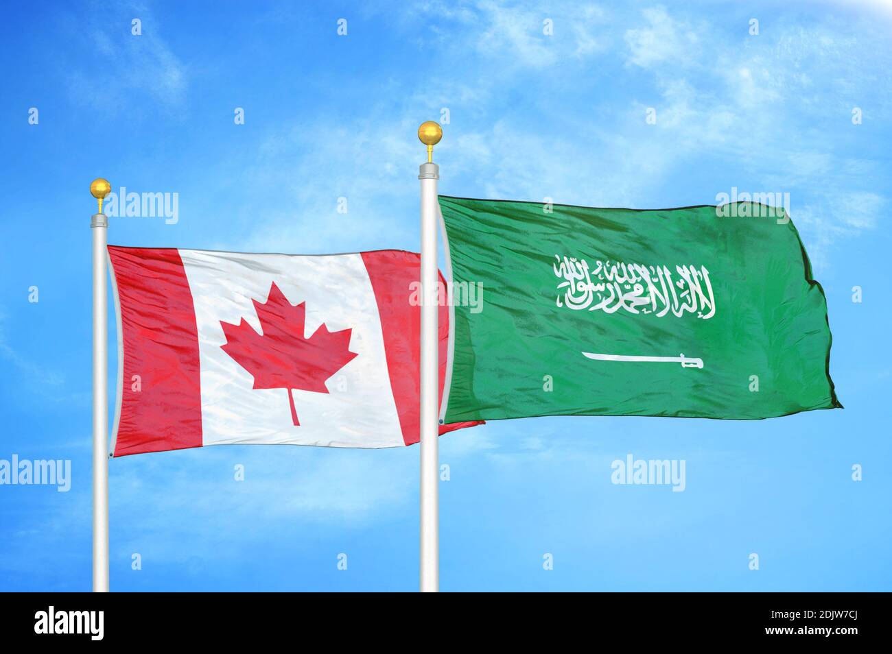 Canada vs saudi arabia hi-res stock photography and images - Alamy