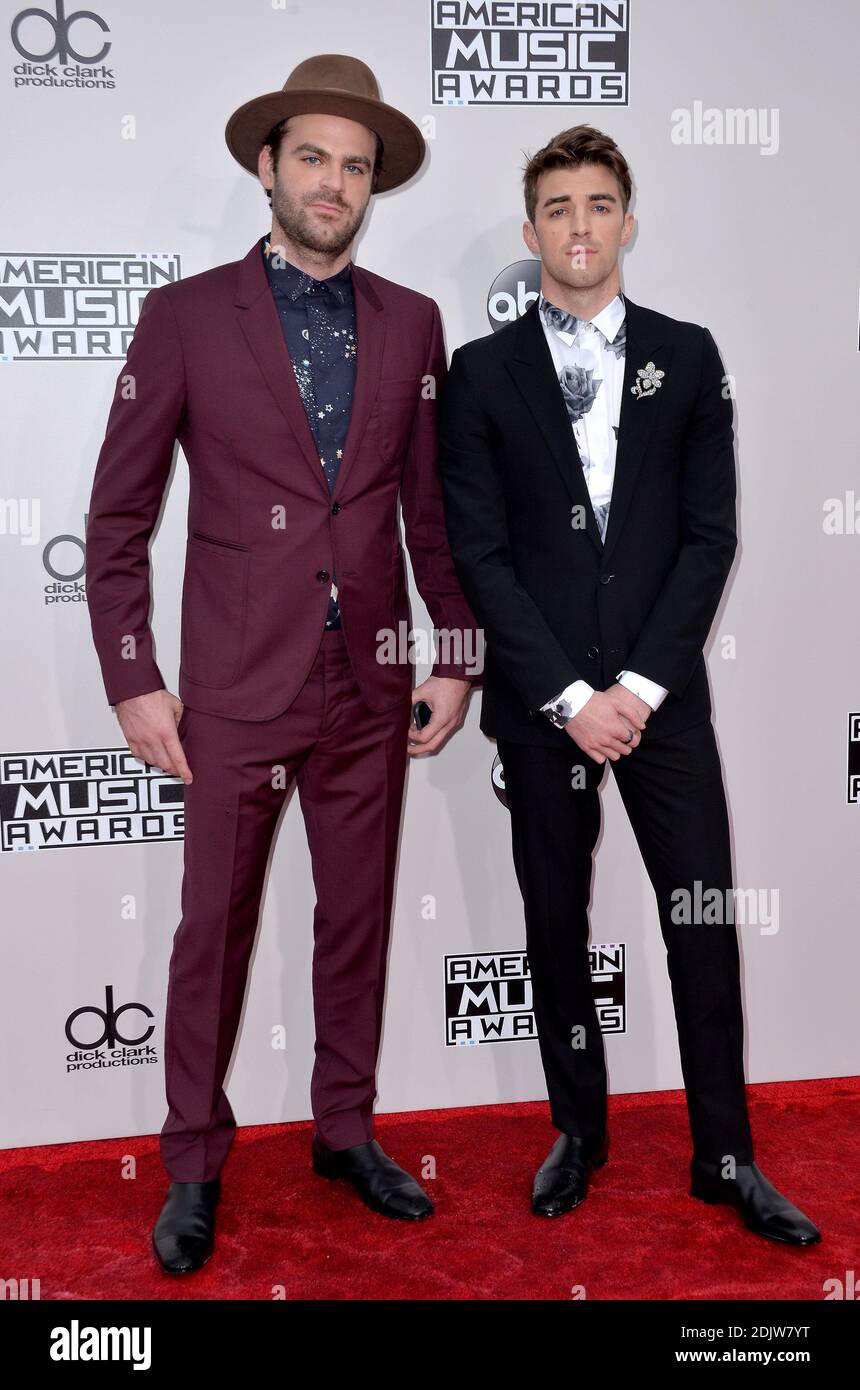 Andrew Taggart and Alex Pall of The Chainsmokers attend the 2016 ...