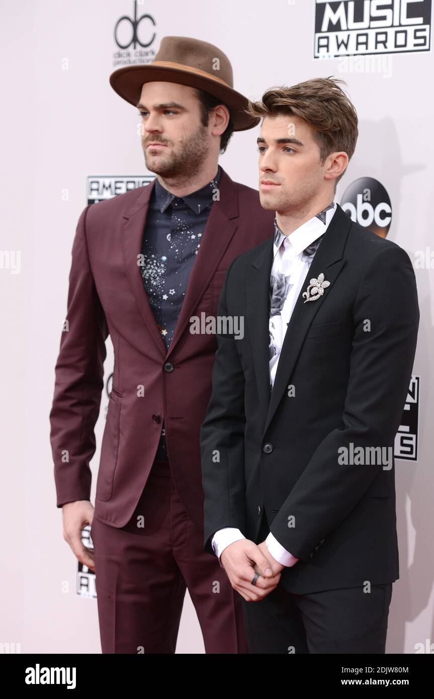 Andrew Taggart and Alex Pall of The Chainsmokers attend the 2016 ...