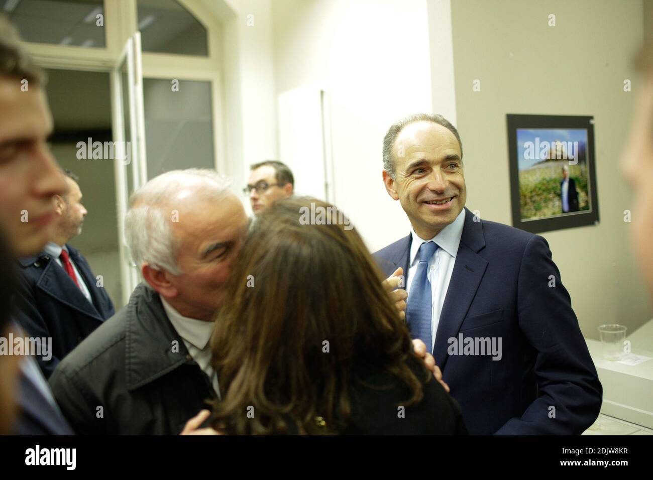 Jean-Francois Cope pictured speaking on november 20, 2016, at his ...