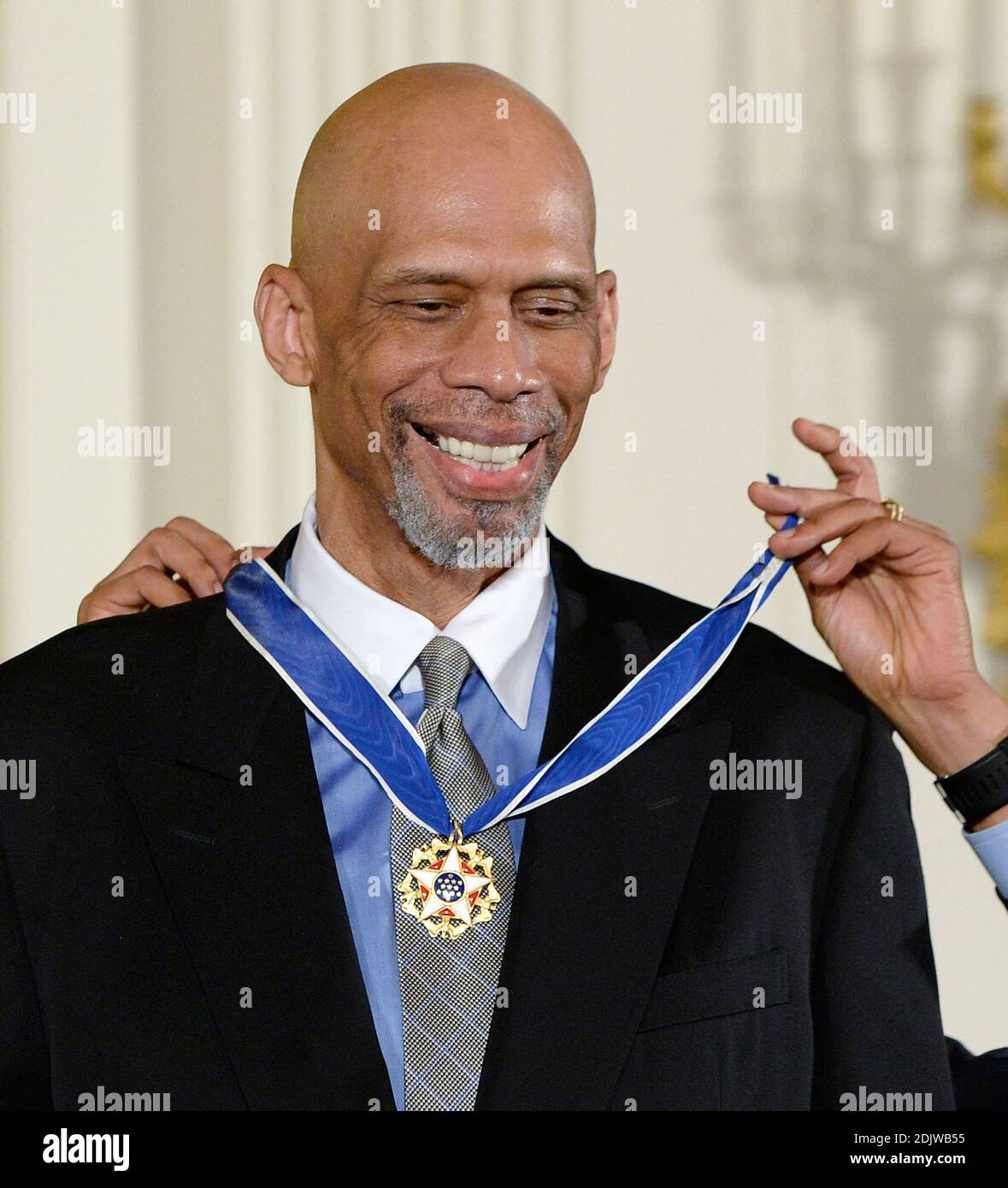 Kareem abdul jabbar dc white house hi-res stock photography and images ...