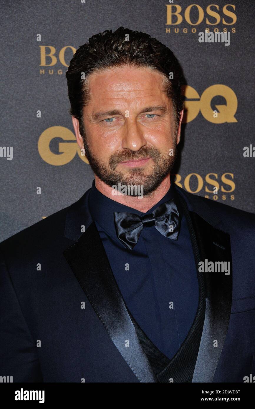 Gerard Butler assiste a la soiree des Hommes de l’Annee GQ 2016 au ...