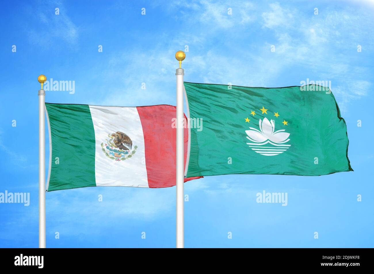 Macau mexico flag hi-res stock photography and images - Alamy