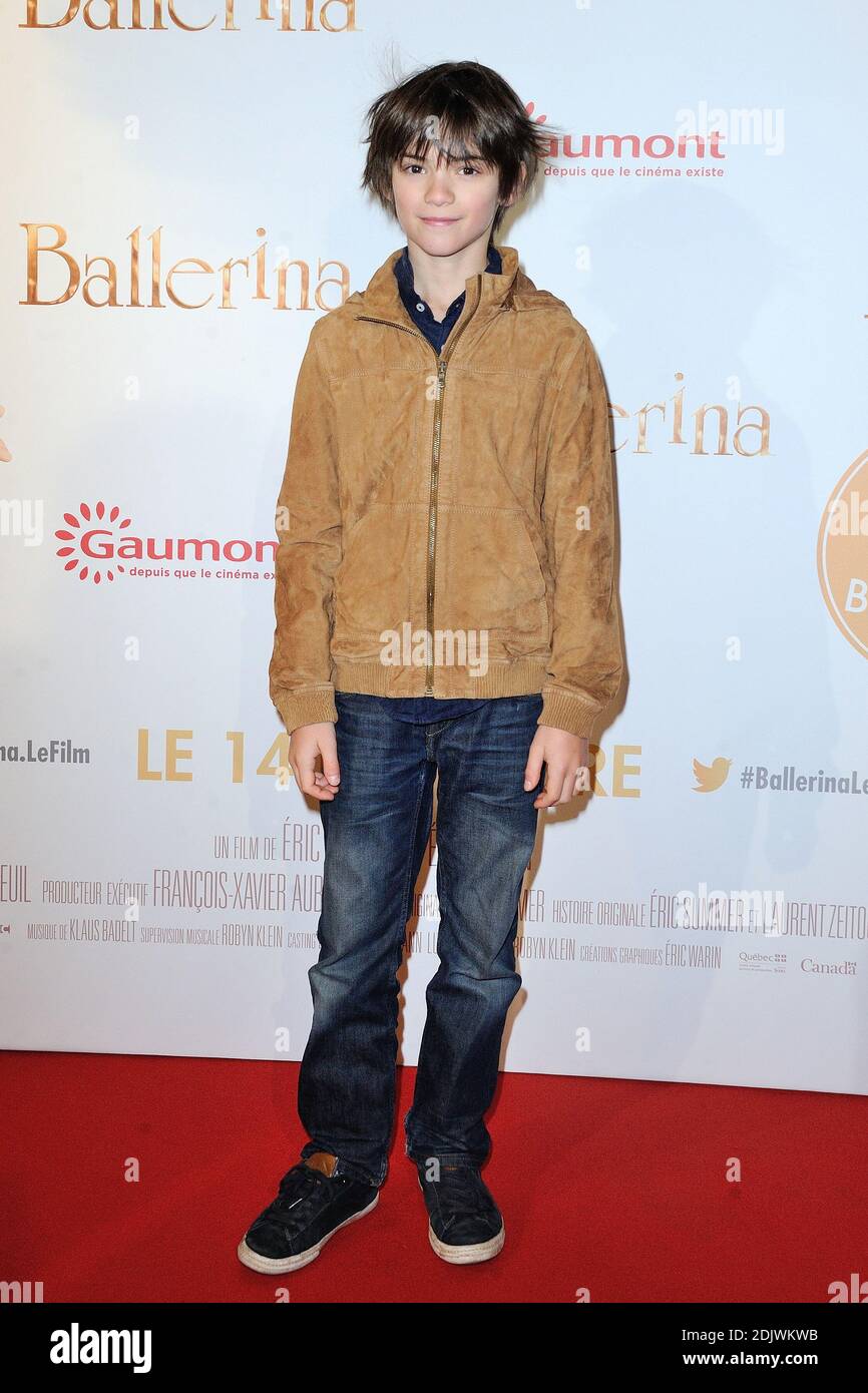 Felix Bossuet assiste a l'avant-premiere du film d'animation Ballerina ...