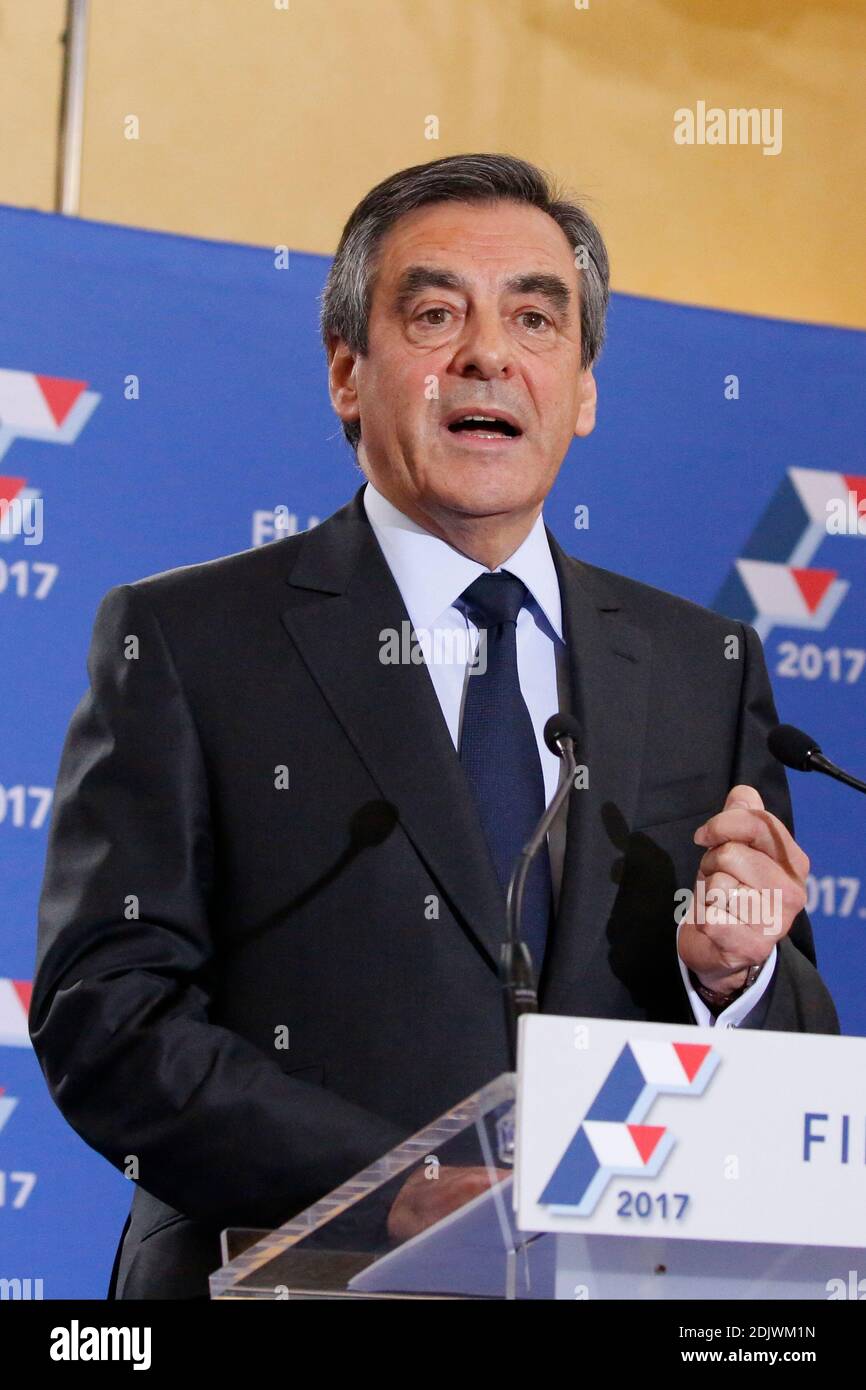 Former French Prime Minister and candidate for the center-right ...