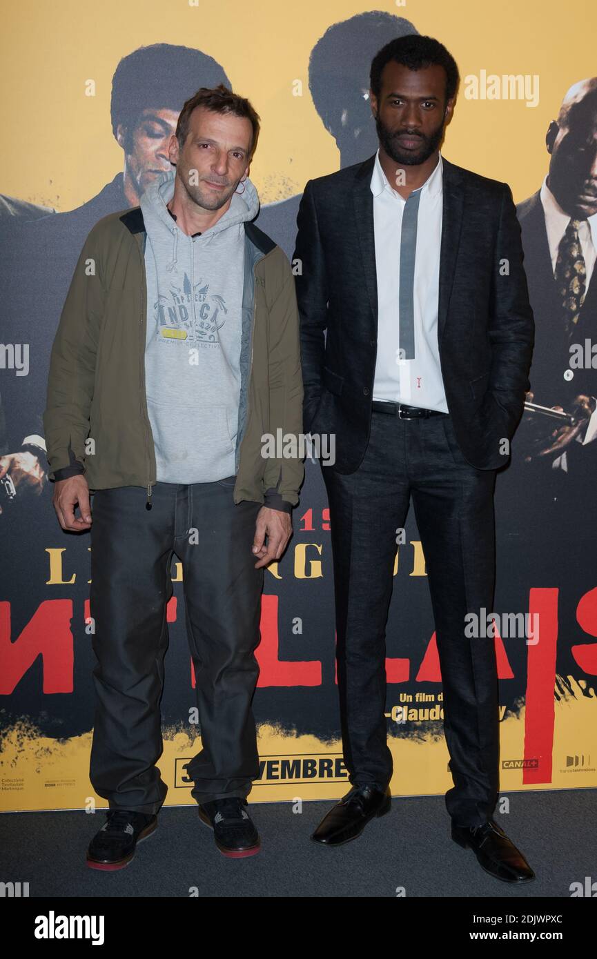 Mathieu Kassovitz attending the premiere of 'Le gang des antillais ...
