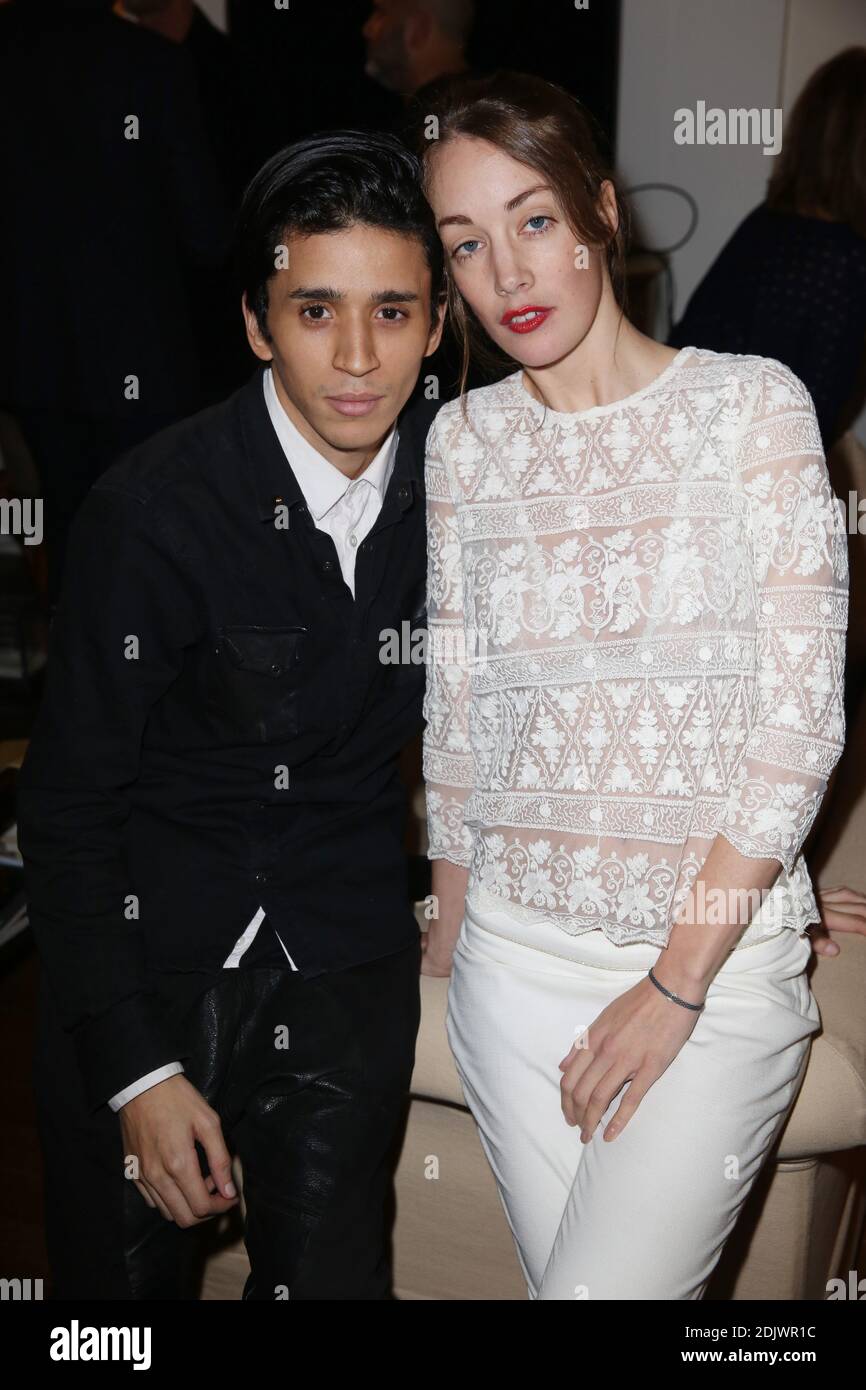 Exclusif - Tony Boccara et Juliette Besson lors de la soiree Un oeil ...