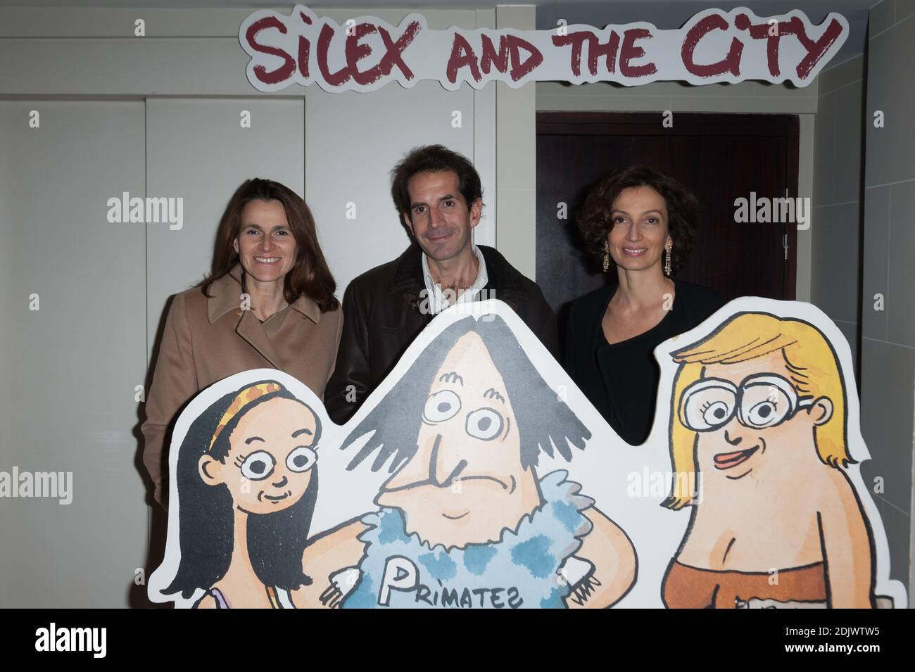 JUL, Aurelie Filippetti and Culture Minister Audrey Azoulay attending ...