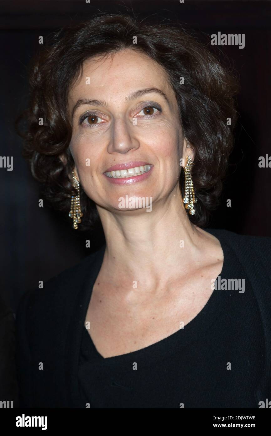 Culture Minister Audrey Azoulay attending the premiere of 'Silex and ...
