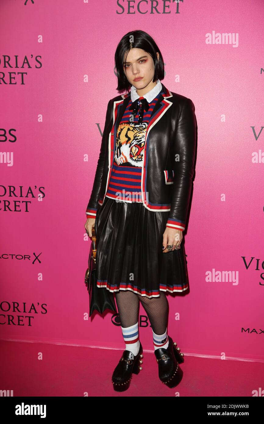 EDITORIAL USE ONLY. Soko arriving at the Victoria’s Secret Fashion Show ...