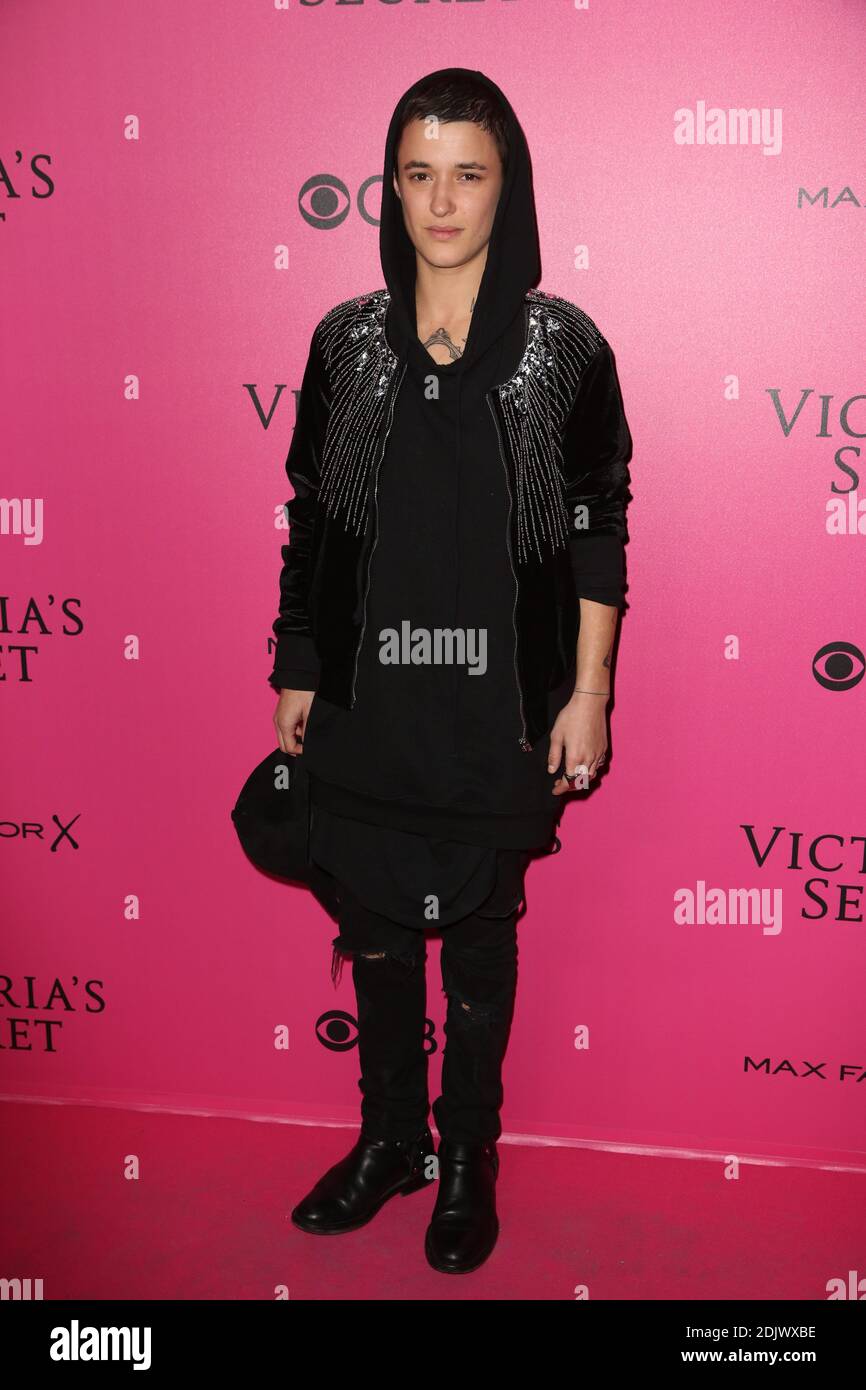 EDITORIAL USE ONLY. Agathe Mougin arriving at the Victoria’s Secret ...