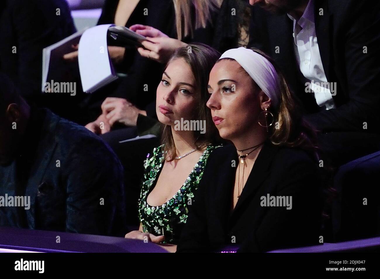 EDITORIAL USE ONLY. Marie-Ange Casta attending the Victoria’s Secret Fashion Show at the Grand ...