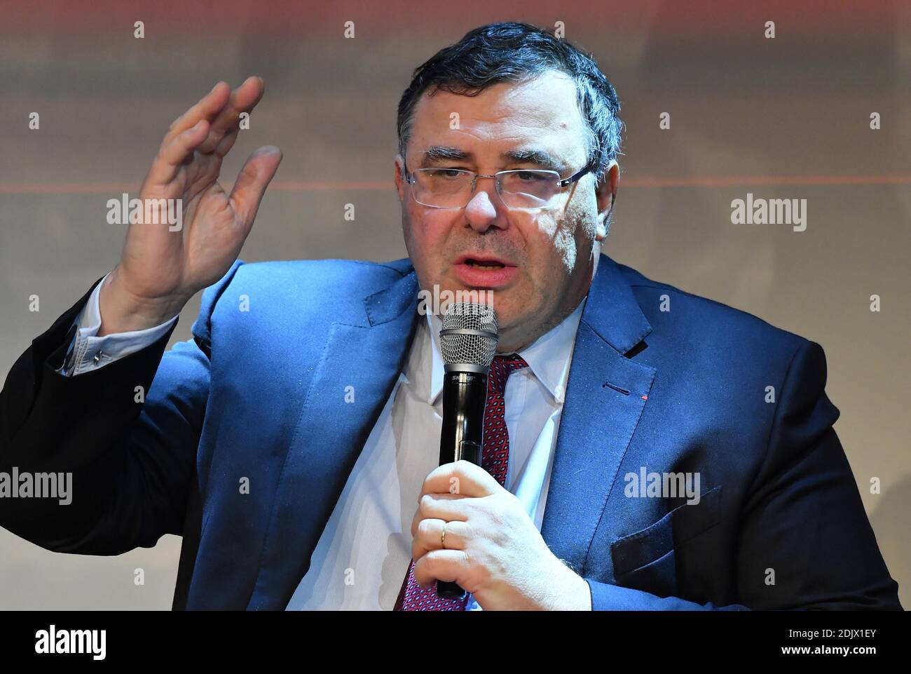 Total CEO Patrick Pouyanne attenting the 3rd edition of Sommet de l ...