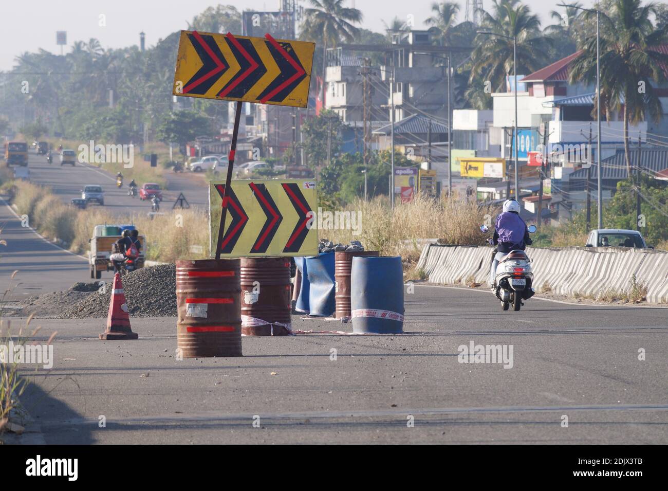 Sign board on national highway hi-res stock photography and images - Alamy