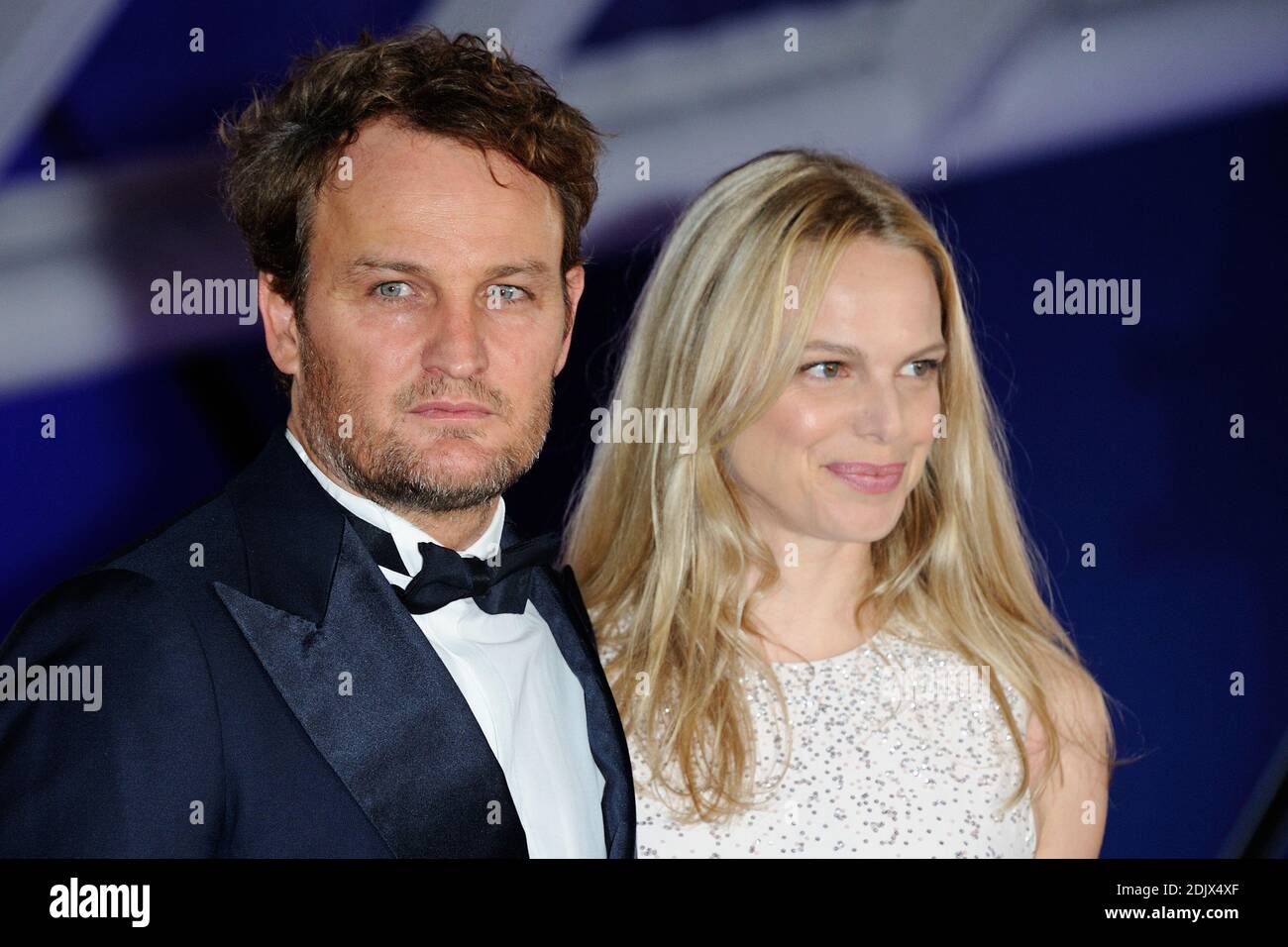 Jason Clarke and his wife Cecile Breccia attending the Opening of the ...