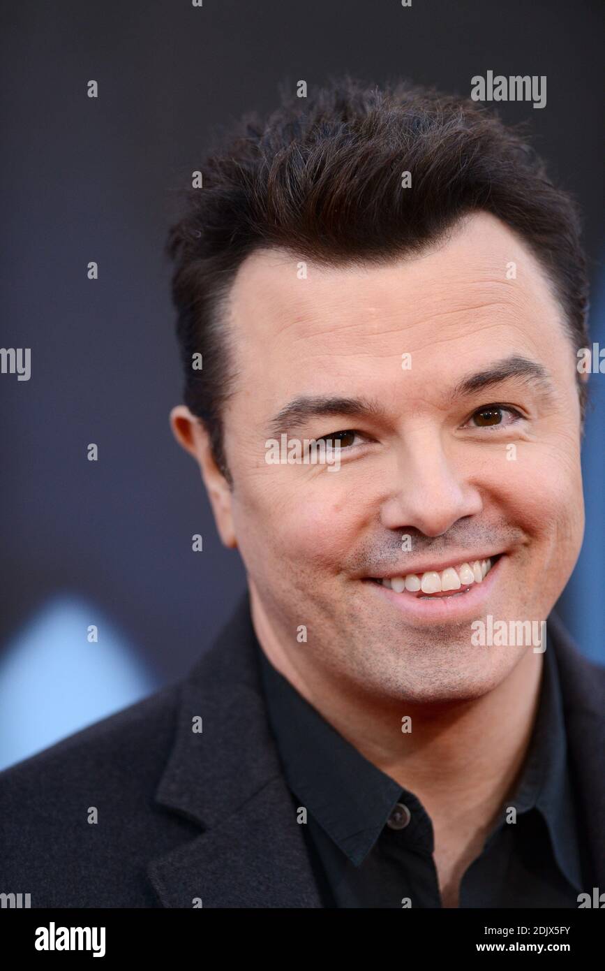 Seth MacFarlane attends the premiere of Universal Pictures' 'Sing' on ...