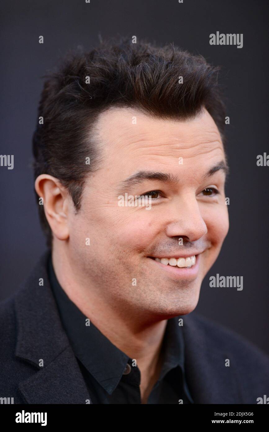 Seth macfarlane los angeles premiere hi-res stock photography and ...