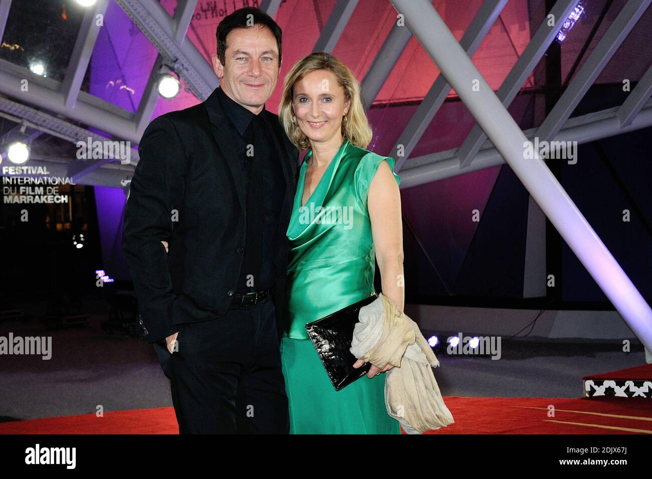 Jason isaacs wife emma hewitt hi-res stock photography and images - Alamy