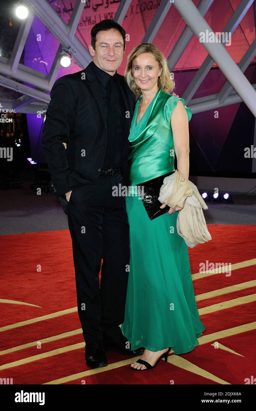 Jason isaacs wife emma hewitt hi-res stock photography and images - Alamy